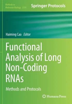 Libro Functional Analysis Of Long Non coding Rnas Method Envío gratis