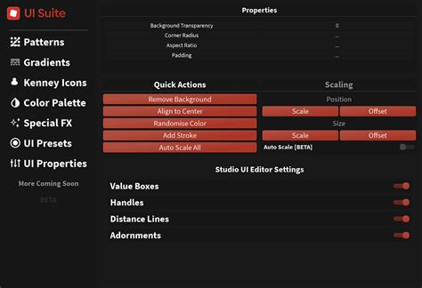 Plugin Ui Suite The Ultimate Ui Toolkit Community Resources Developer Forum Roblox
