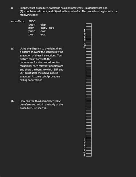 Solved The Following Question Is Regarding 80x86 Computer