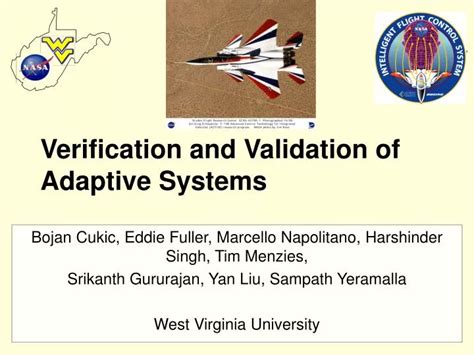 ppt verification and validation of adaptive systems powerpoint