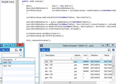 Axapta Remove Case Sensitive Duplicates From Lookup Ax 2012 Stack
