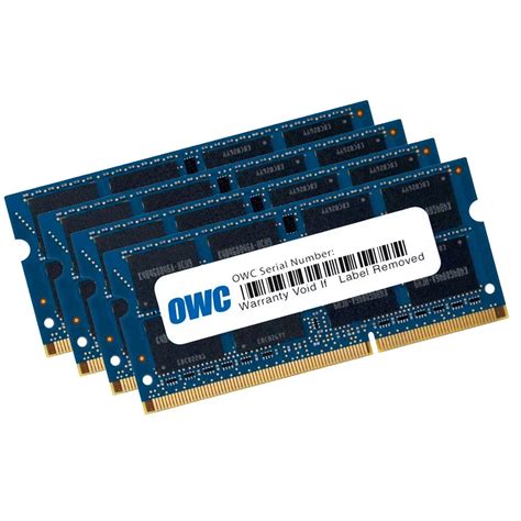 GB OWC DDR SO DIMM PC MHz CL Quad Channel Kit X GB