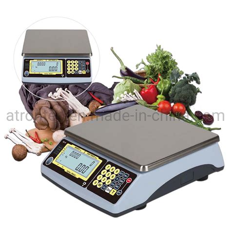 30kg Capacity Large Lcd Display Price Computing Scale Weighing Scales