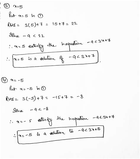 [solved] for each value of x given below determine whether it is a