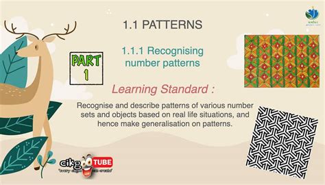 Form 2 Chapter 1 Patterns And Sequences E Learning Maths Facebook