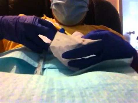 How To Flush And Wrap A Catheter After Disconnect From Dialysis YouTube