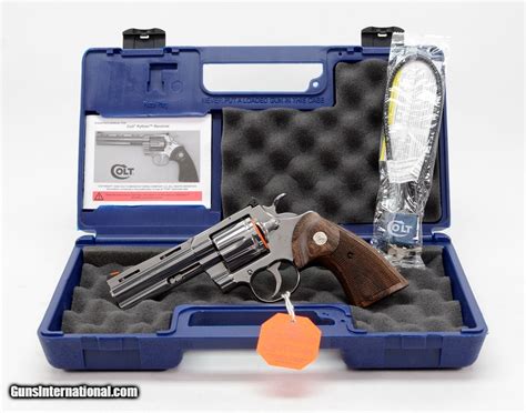 BRAND NEW Colt Python Mag SP WTS Inch In Blue Hard Case Blemished