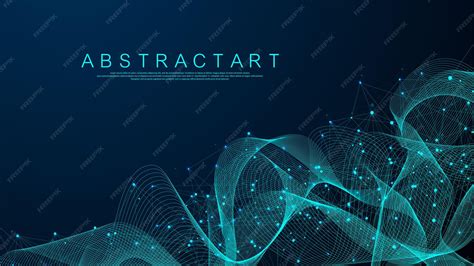 Premium Vector Global Network Connection Concept Big Data