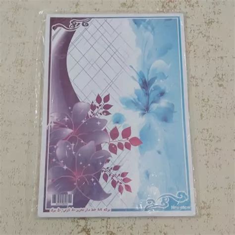 خرید و قیمت کاغذ A4 خط دار 80 گرمی، دو رو قابل استفاده در پرینتر برگه امتحانی از غرفه