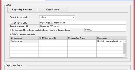 Using Microsoft Dynamics Gp Business Intelligence Deployment Utility To Deploy Custom Ssrs Reports