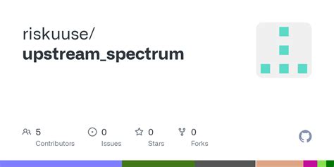 Github Riskuuseupstreamspectrum