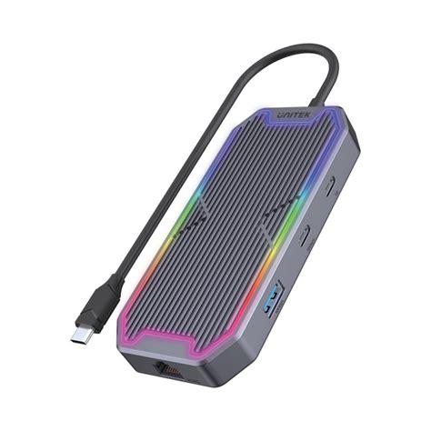 Unitek Type C 7 In 1 Port Replicator With Hdmi And 100w Pd D1029a