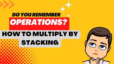 do you remember how to multiply whole numbers by the stacking method quick and easy youtube