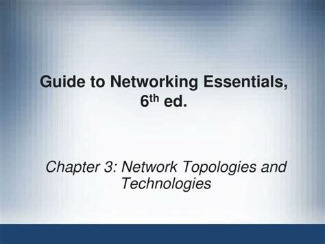 PPT Guide To Networking Essentials 6 Th Ed PowerPoint Presentation ID 5138396