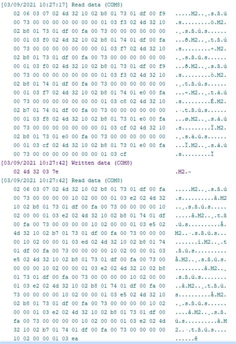 Reading Raw Data From Rs232 Device And Split Them Programming