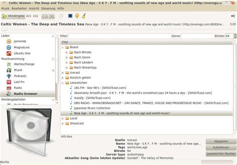 Radio Browser Shoutcast Icecast Plugin For Rhythmbox
