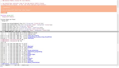 Beige Diff Theme Emacs Themes