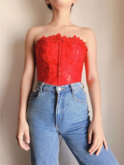 Corset Rojo Rojo Corset
