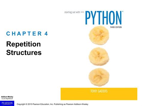 Gaddis Python E Chapter PPT Ppt