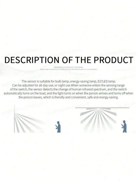 Pir Motion Sensor Light Socket E27 Led Lamp Holder Infrared Detector