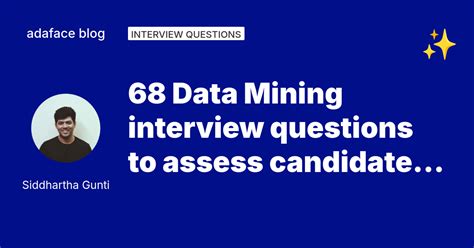 68 Data Mining Interview Questions Adaface