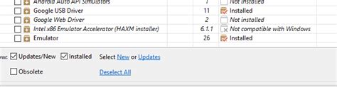 Android HAXM Is Not Installed On This Machine Stack Overflow
