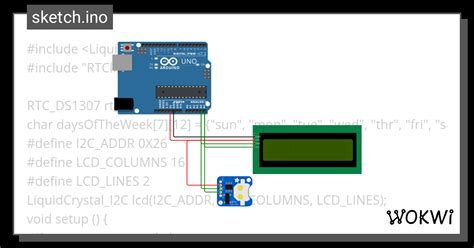 Project Clock Ino Uncompleted Wokwi ESP STM Arduino Simulator