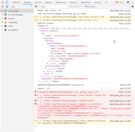 UDP Local Fulfillment Failed Issue Mikejac Node Red Contrib Google Smarthome GitHub