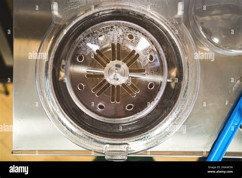 Ice Cream Pasteurizer Batch Machine Top View High Quality Photo Stock