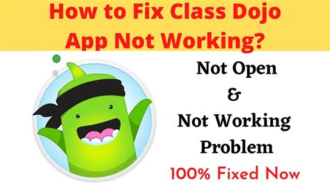 How To Fix Class Dojo App Not Working Problem Android And Ios Not Open