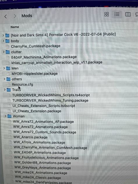 Penis Mod Is Not Showing In Body Selector Help Technical Support Wickedwhims Loverslab