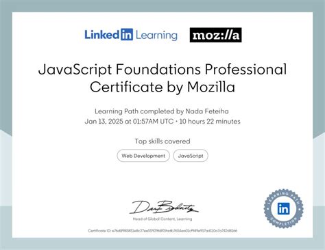 Nada Feteiha On Linkedin Certificate Of Completion
