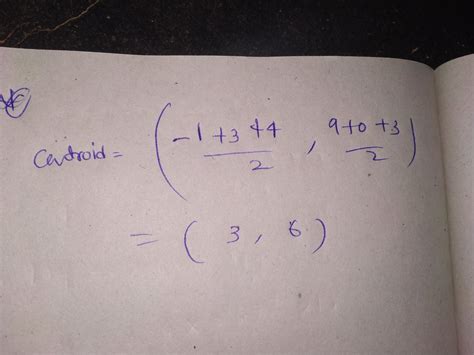 In Triangle Mathrm { Abc } Co Ordinates Of Mathrm { A } Are 1 3 And Equation