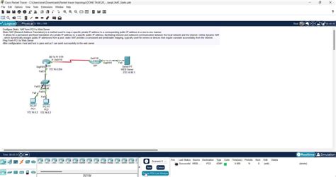 Cisco Packet Tracer Project Upwork