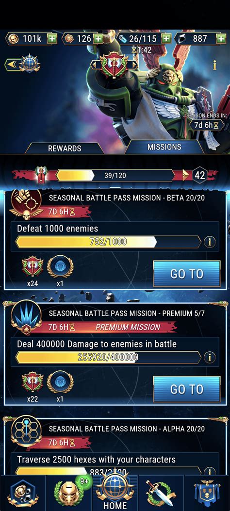 Battle Pass Progress R Wh40ktacticus