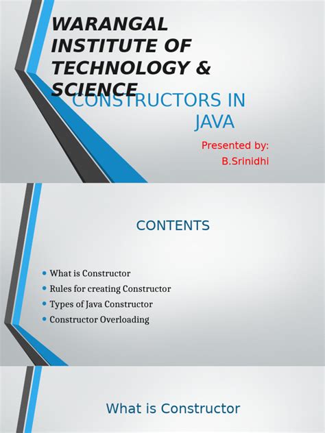 Constructors In Java Pdf Constructor Object Oriented Programming