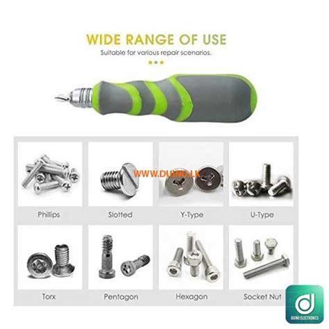 Precision Screwdriver Set 41 In 1 Slot Magnetic Bits Removable Socket
