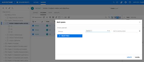 Updating The Release Field For Multiple Items Software Delivery Management Discussions
