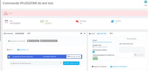 Error Array On Order Configuring And Using Prestashop Prestashop Forums
