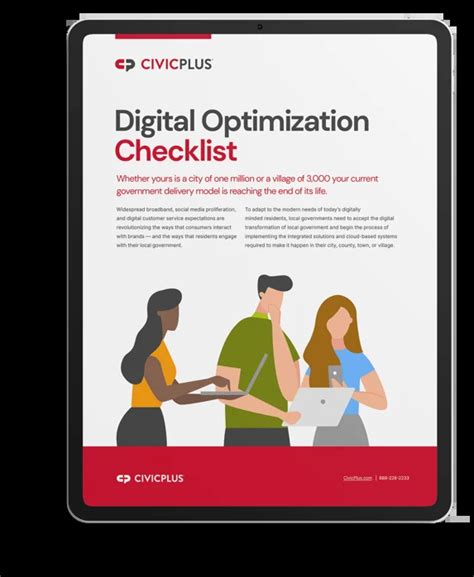 digital optimization interactive checklist