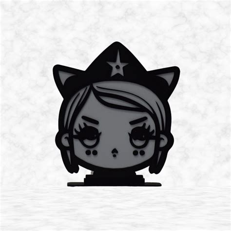 Girl 2d By V3dprint Download Free Stl Model