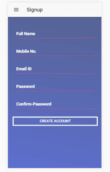 Creating Login And Registration Form In Ionic