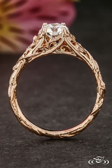 Filigree Engagement Ring Artofit