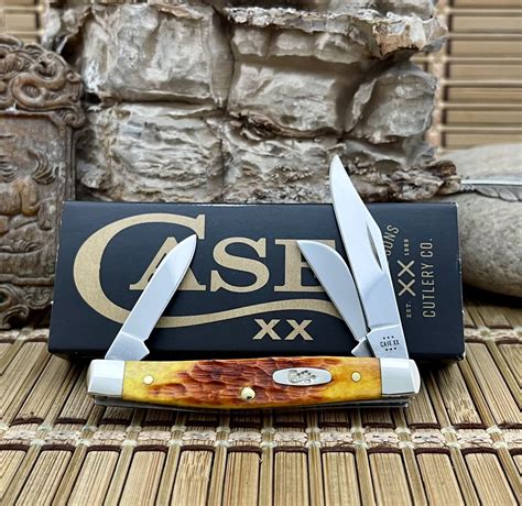 Case Xx Usa Harvest Orange Medium Stockman Knife