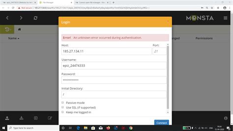 cannot open file manager hosting support infinityfree forum