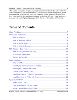 Full Version In PDF EPUB Notes On Molecule