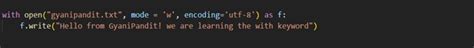 File Handling In Python Gyanipandit Programming