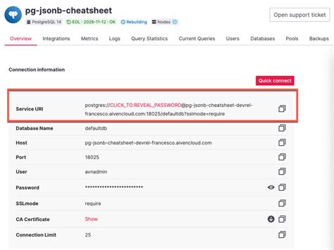 Postgresql® Jsonb Cheatsheet Complete And Fast Lookup Guide