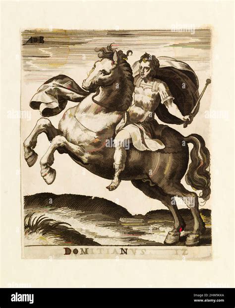 Art Inspired By Drawings And Prints Print Domitianus From Twelve