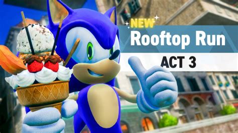 Sonic Frontiers Rooftop Run Act 3 Youtube